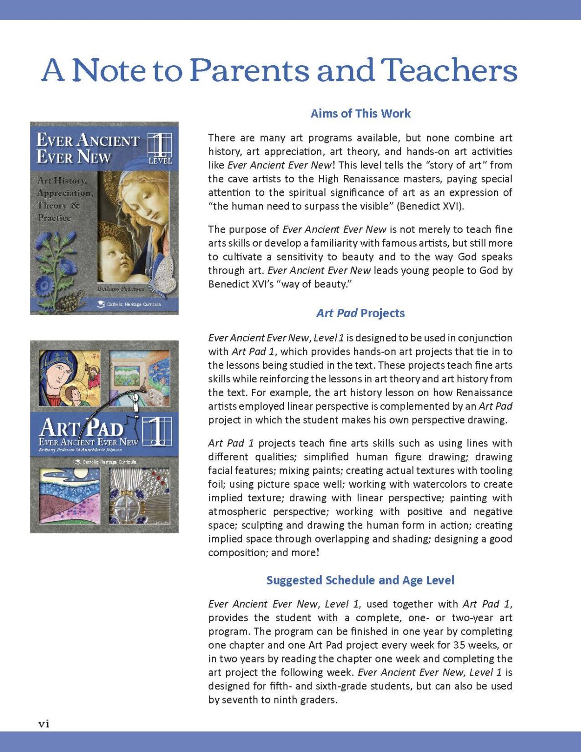 Ever Ancient, Ever New: Art History, Appreciation, Theory, and Practice ...