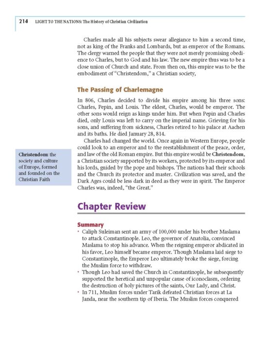 Light to the Nations, Part 1: The History of Christian Civilization ...