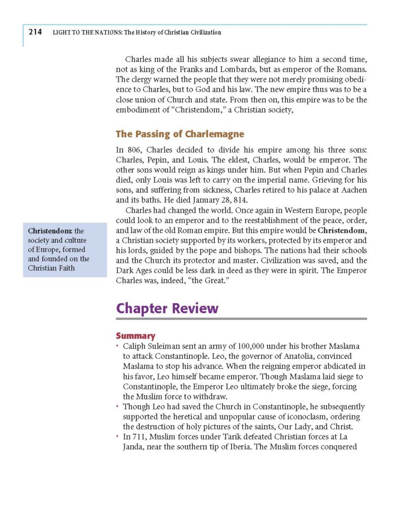 Light to the Nations, Part 1: The History of Christian Civilization ...