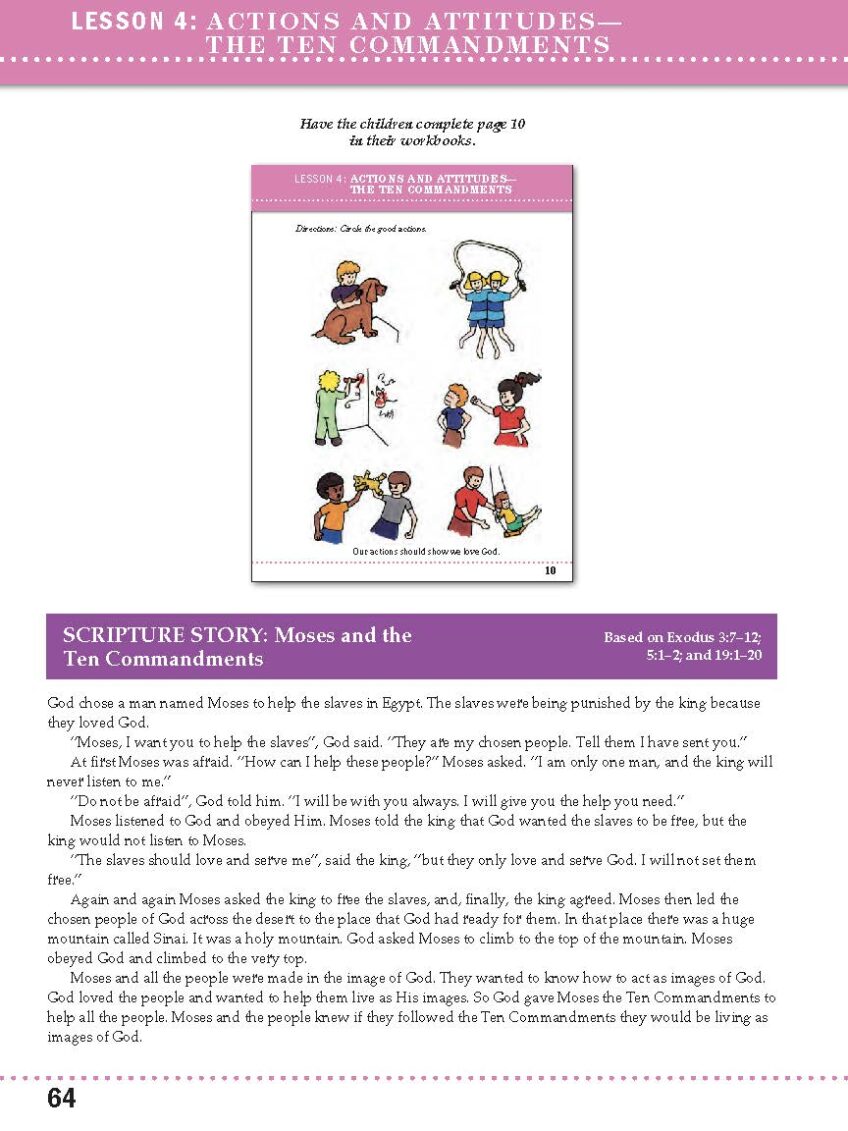 Who Am I? Religion: Kindergarten - Catholic Heritage Curricula