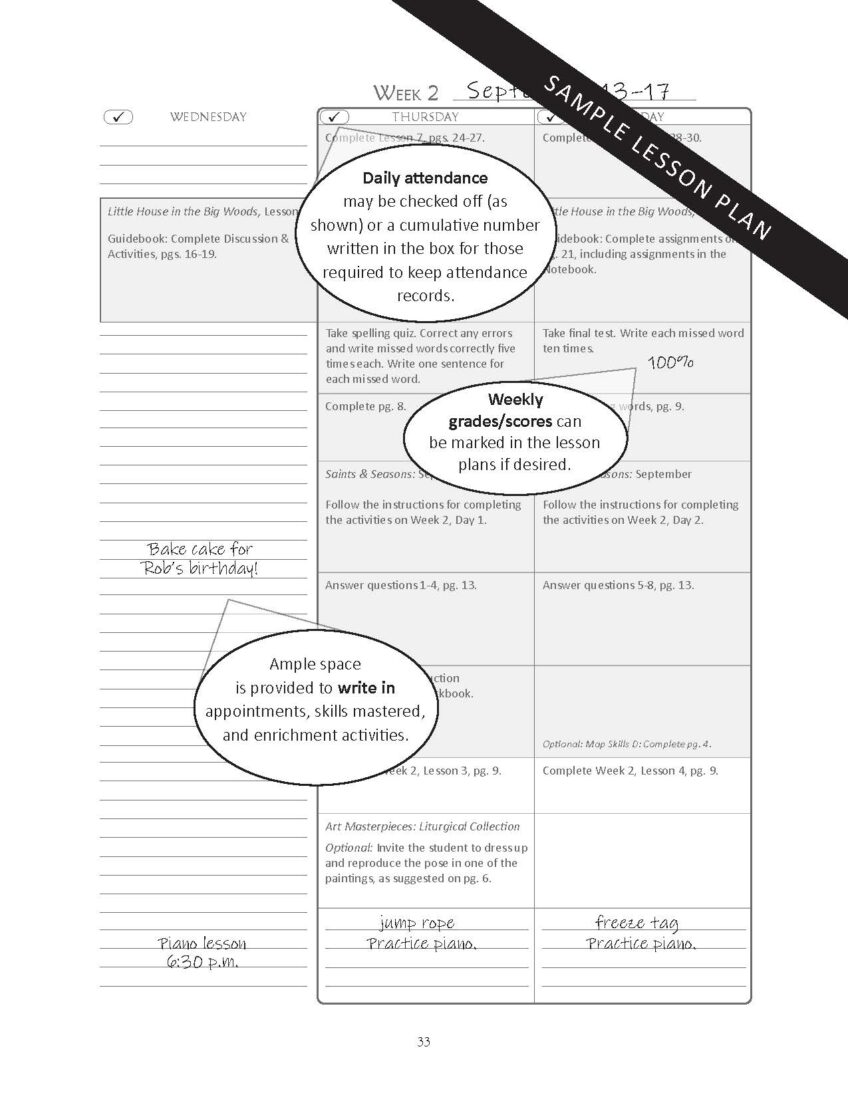 CHC Lesson Plans: Fourth Grade - Catholic Heritage Curricula