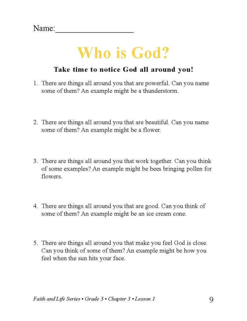 Faith and Life, Grade 3: Our Life with Jesus - Catholic Heritage Curricula