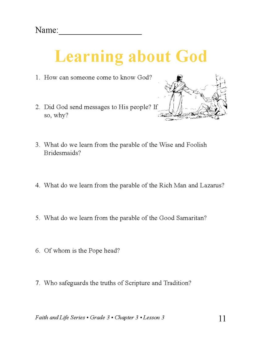 Faith and Life, Grade 3: Our Life with Jesus - Catholic Heritage Curricula