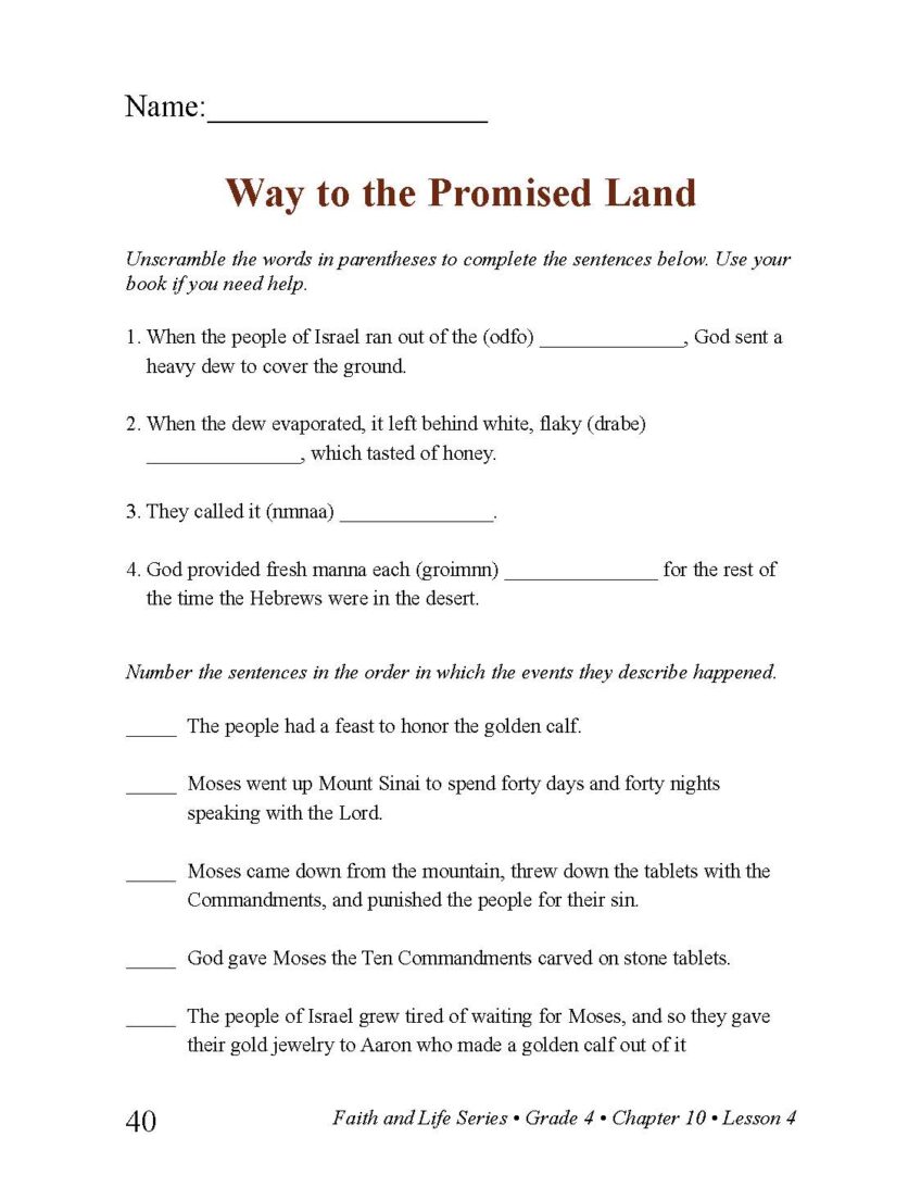 Faith and Life, Grade 4: Jesus Our Guide - Catholic Heritage Curricula