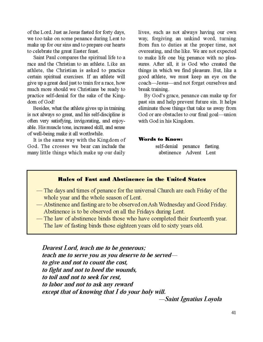 Faith and Life, Grade 6: Following Christ - Catholic Heritage Curricula