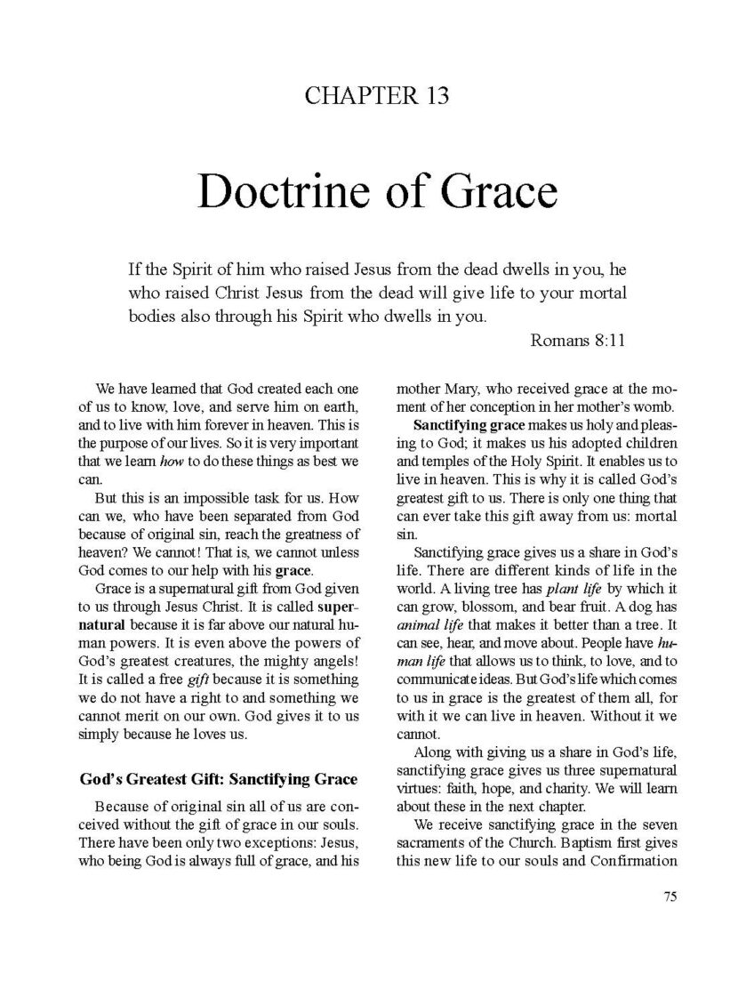 Faith and Life, Grade 7: The Life of Grace - Catholic Heritage Curricula