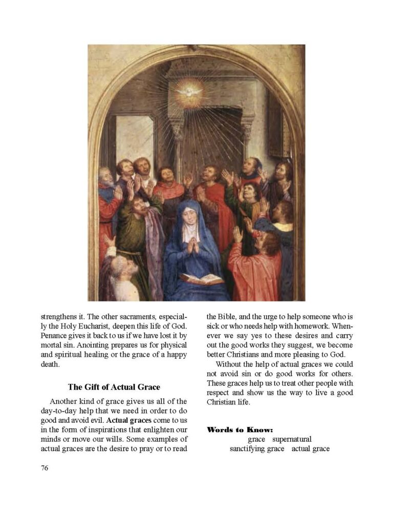 Faith and Life, Grade 7: The Life of Grace - Catholic Heritage Curricula