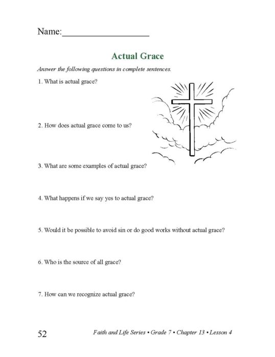 Faith and Life, Grade 7: The Life of Grace - Catholic Heritage Curricula