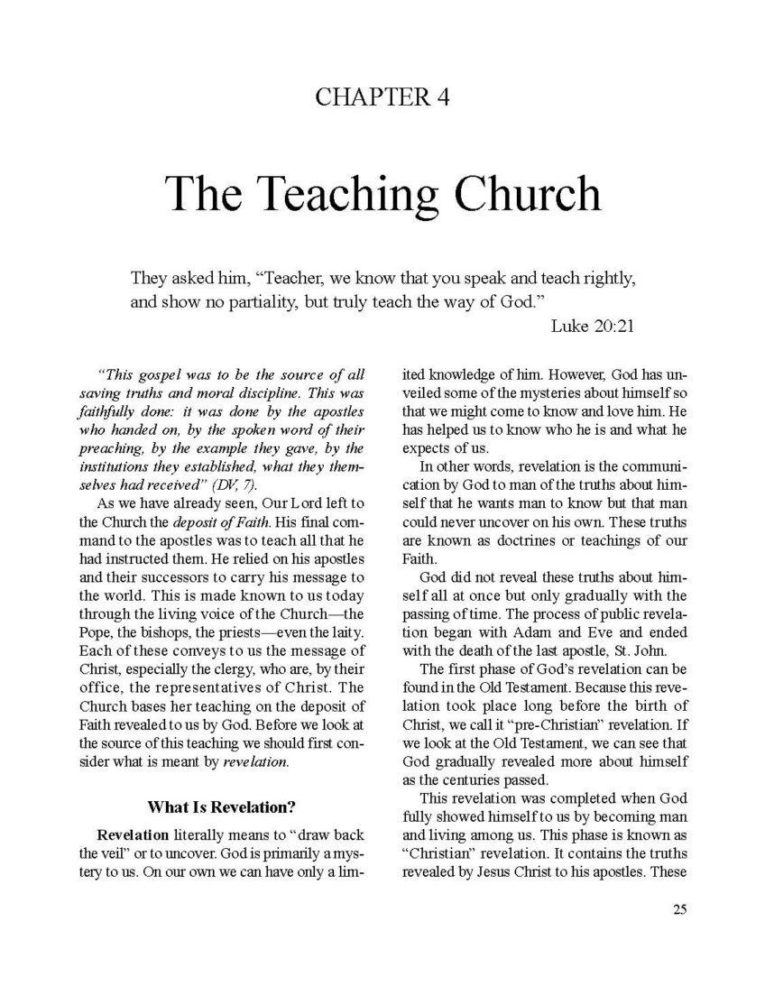 Faith and Life, Grade 8: Our Life in the Church - Catholic Heritage ...