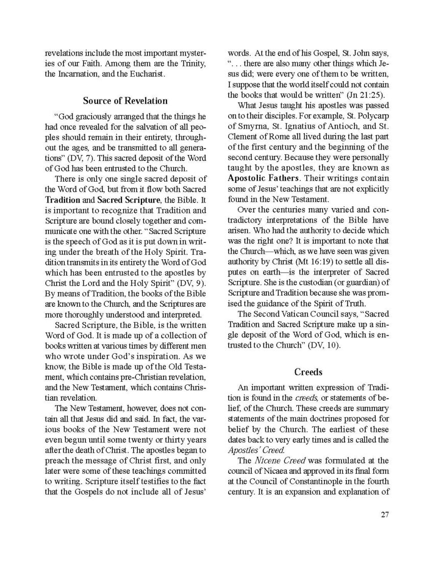 Faith and Life, Grade 8: Our Life in the Church - Catholic Heritage ...