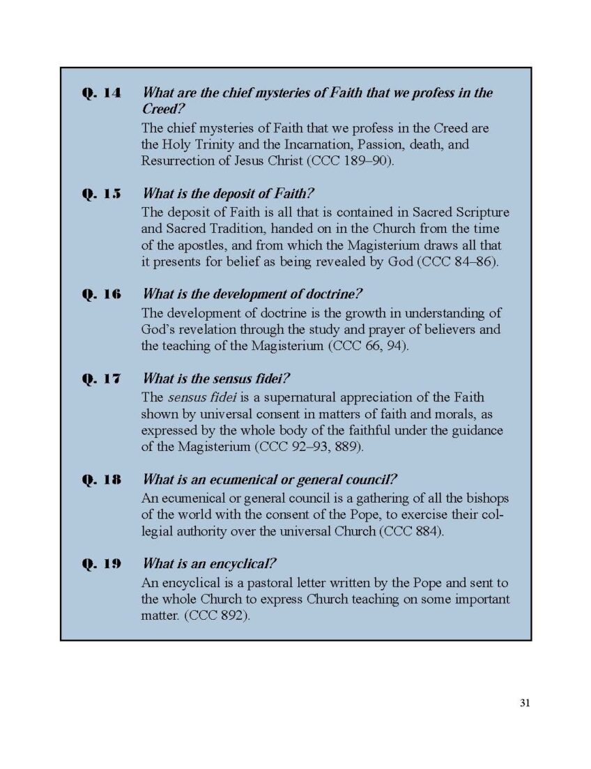 Faith and Life, Grade 8: Our Life in the Church - Catholic Heritage ...