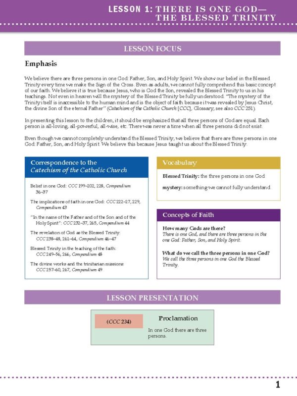 Who Am I? Religion: Preschool - Catholic Heritage Curricula