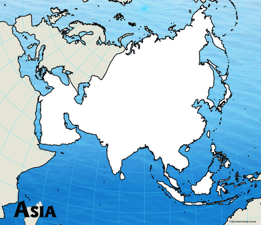 7 Continent Maps - Catholic Heritage Curricula