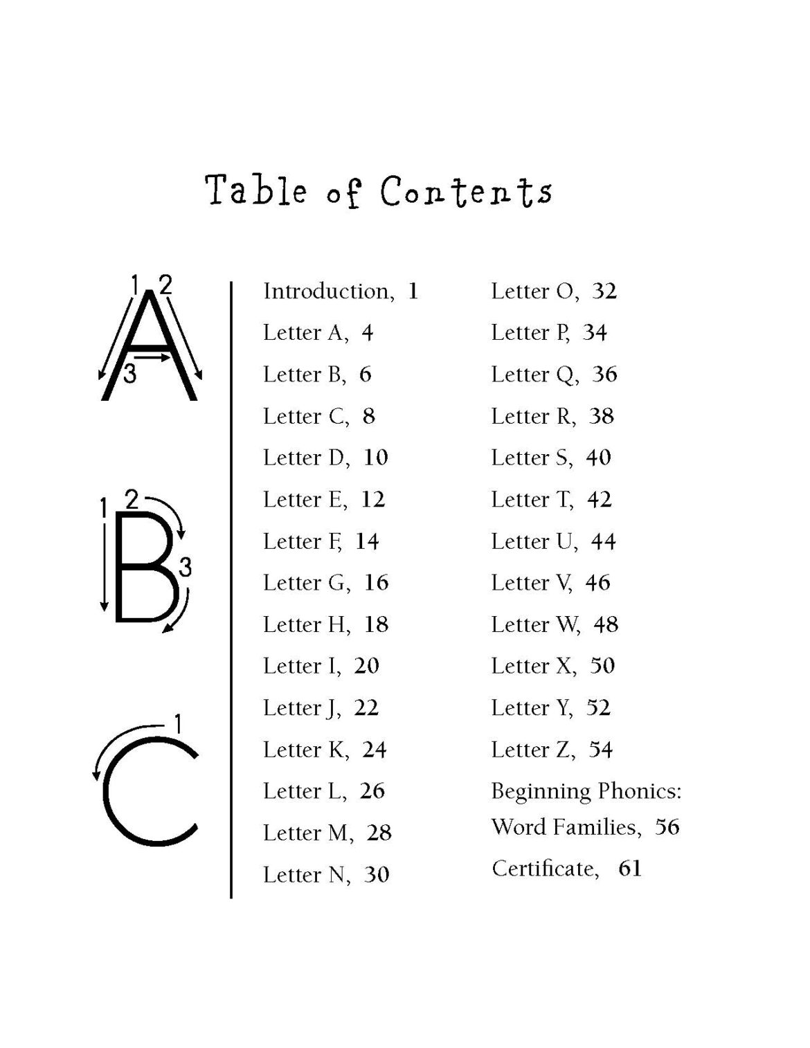 Little Folks' Letter Practice - Catholic Heritage Curricula