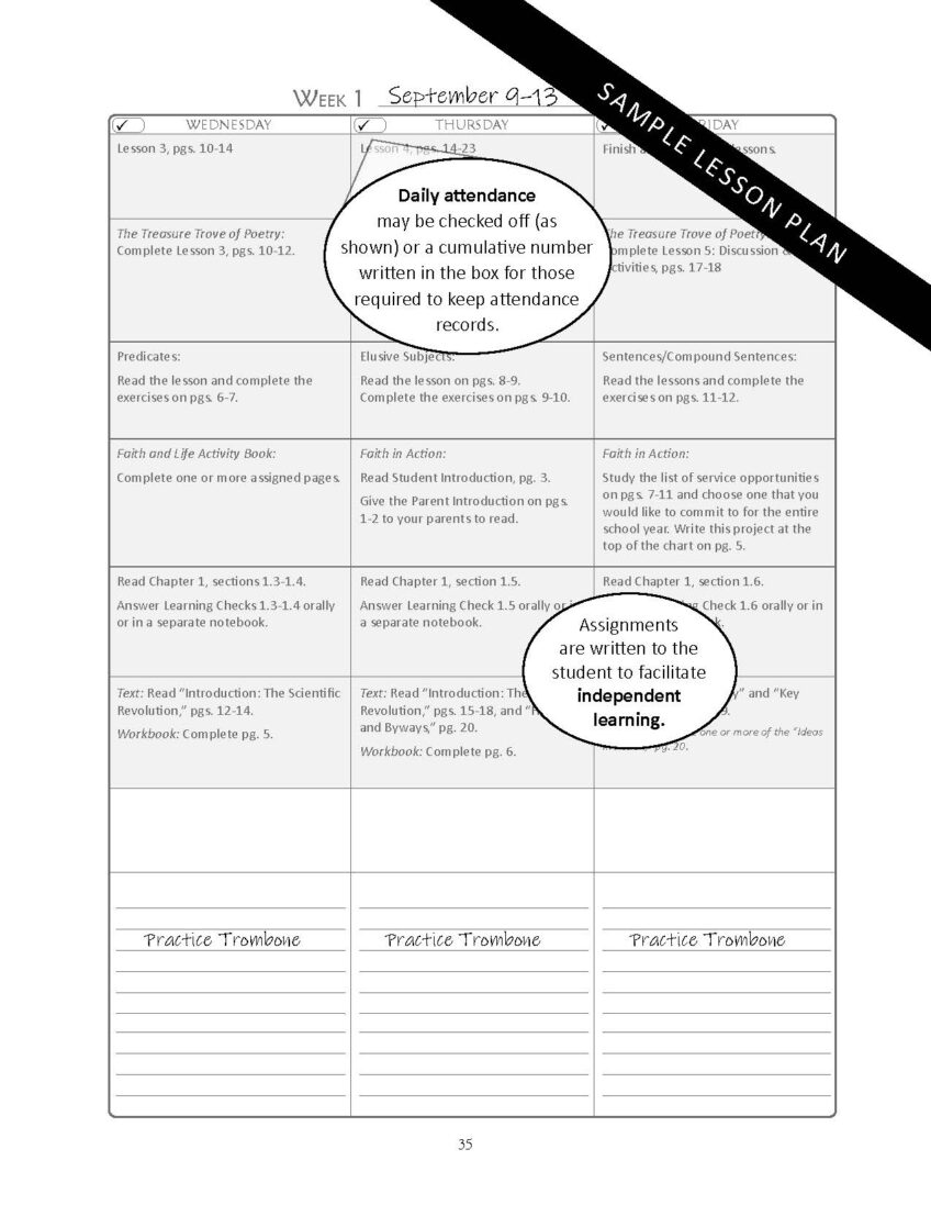 CHC Lesson Plans: Eighth Grade - Catholic Heritage Curricula