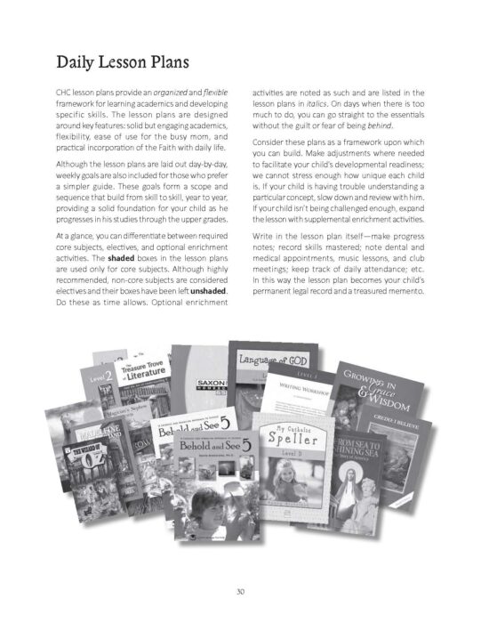 CHC Lesson Plans: Fifth Grade - Catholic Heritage Curricula