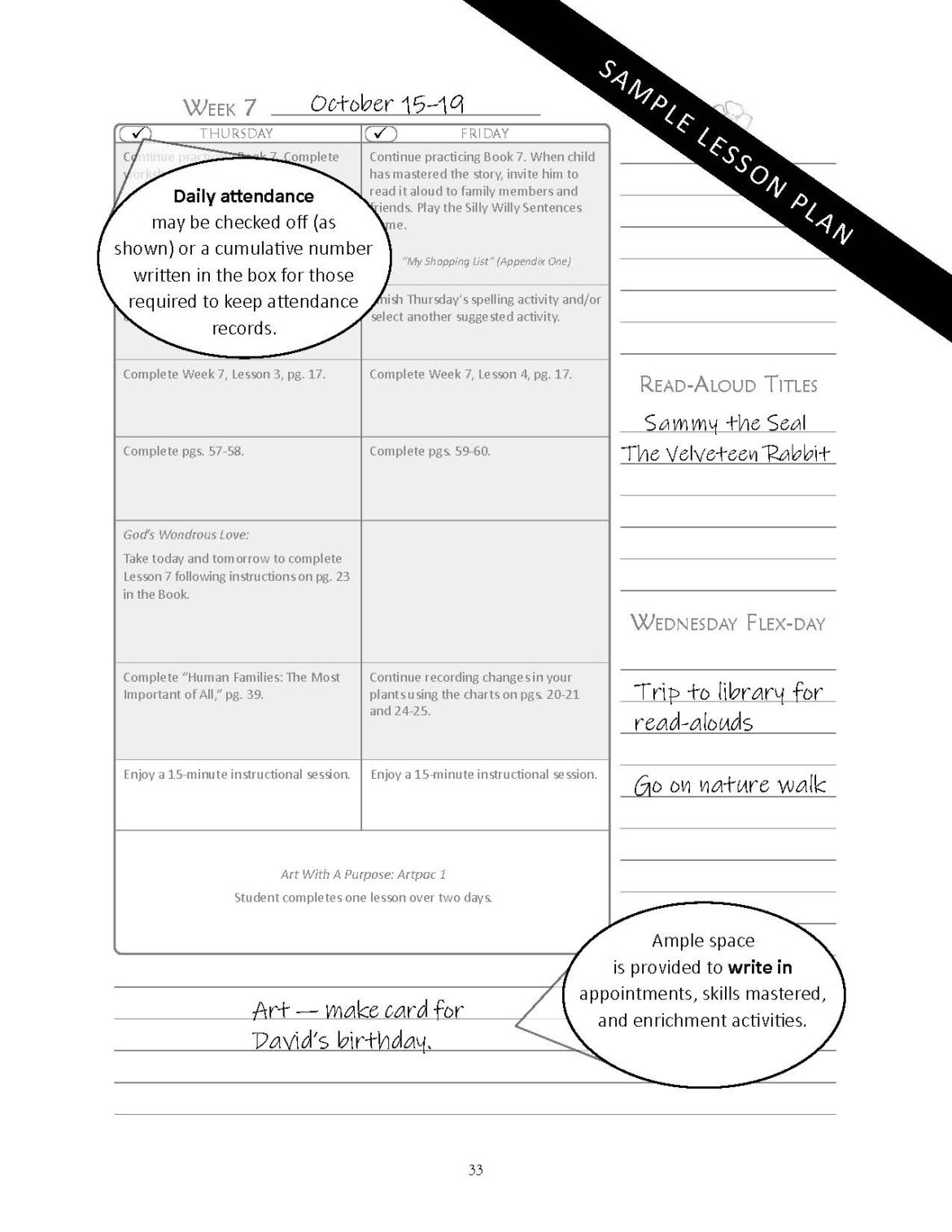 CHC Lesson Plans: First Grade - Catholic Heritage Curricula