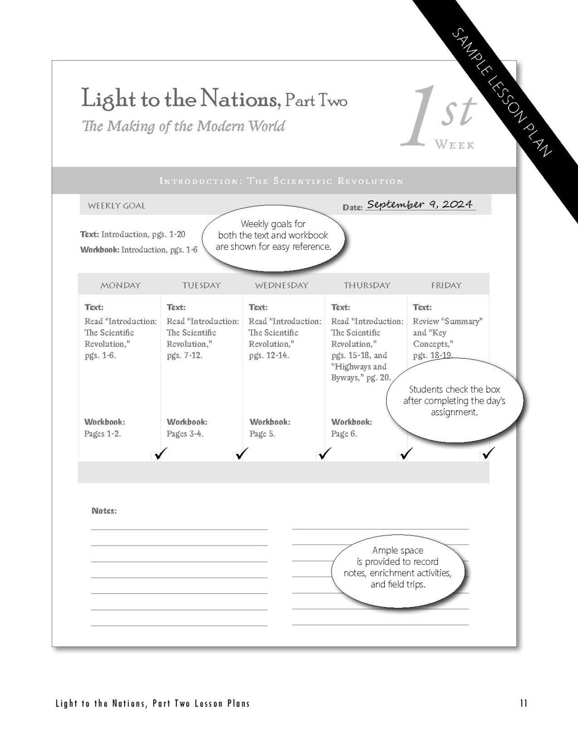 Light to the Nations, Part 2 Daily Lesson Plans - Catholic Heritage ...