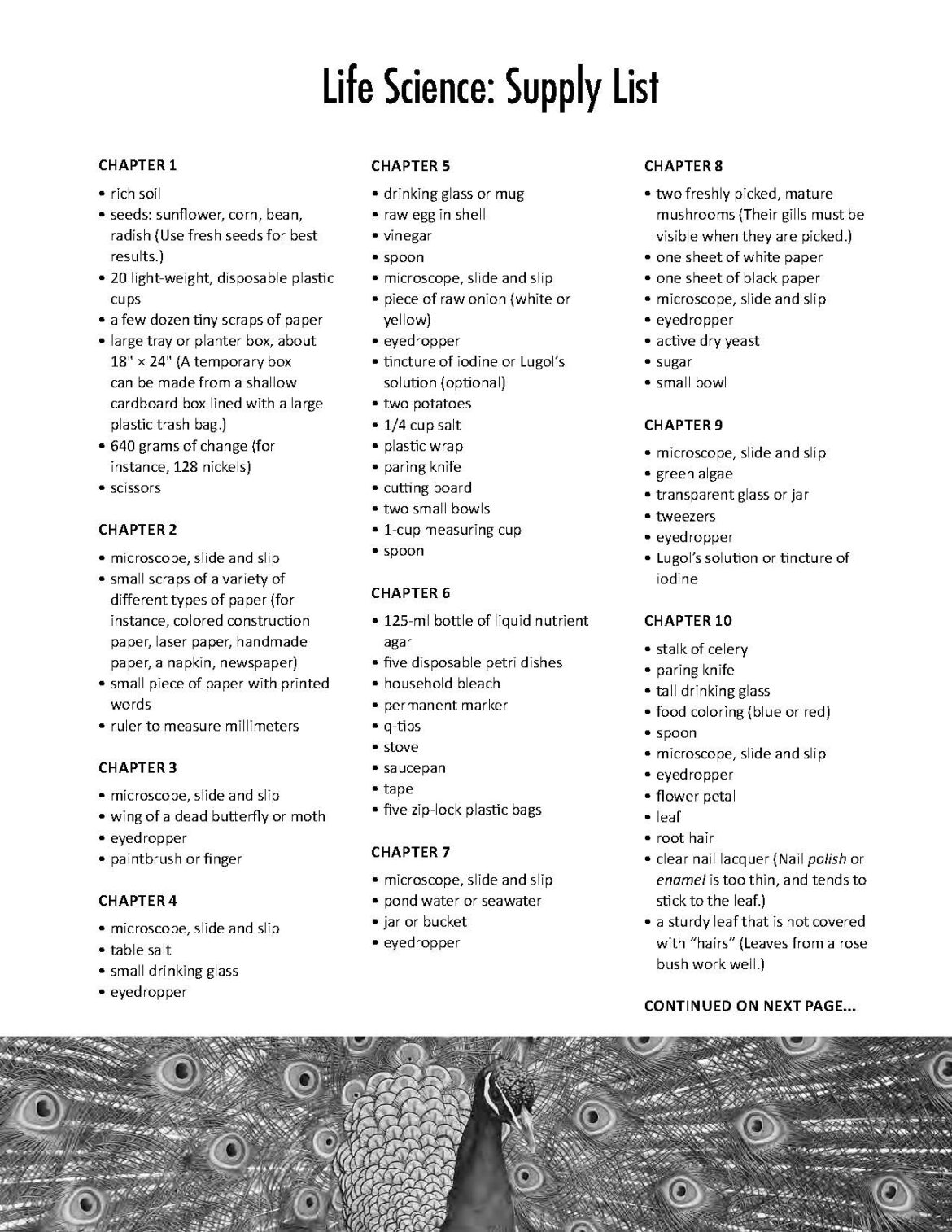 E-BOOK: Life Science Daily Lesson Plans - Catholic Heritage Curricula