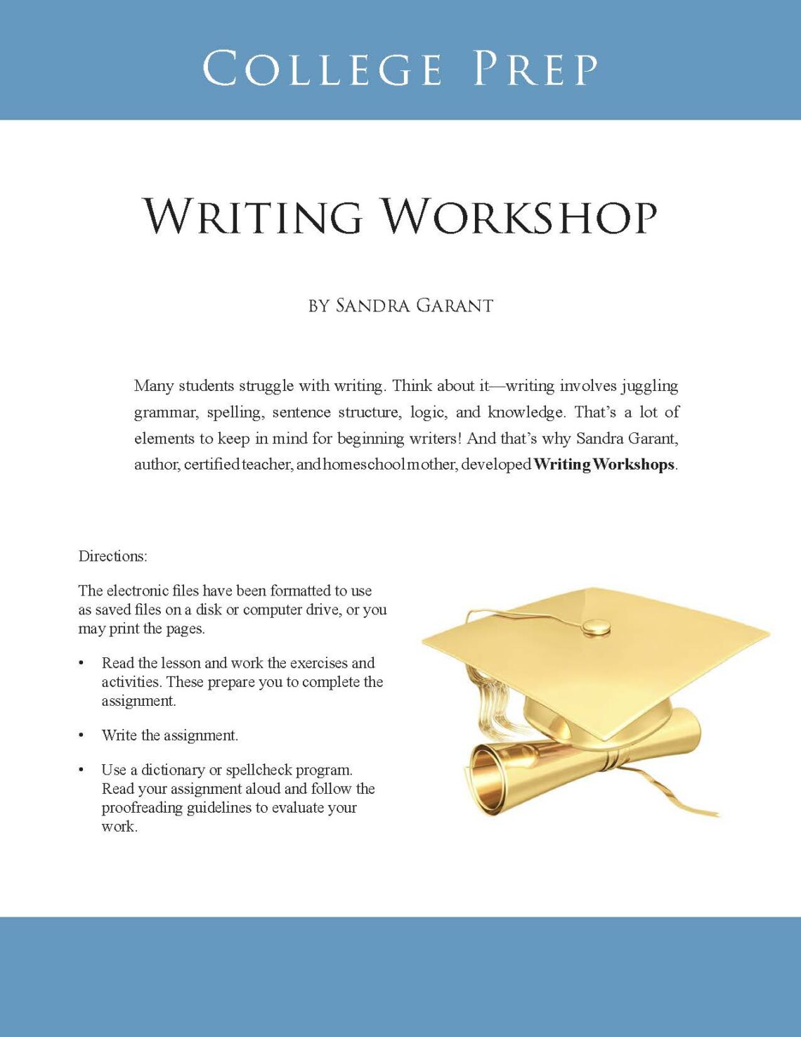 E-BOOK: College Prep Writing Workshop - Catholic Heritage Curricula