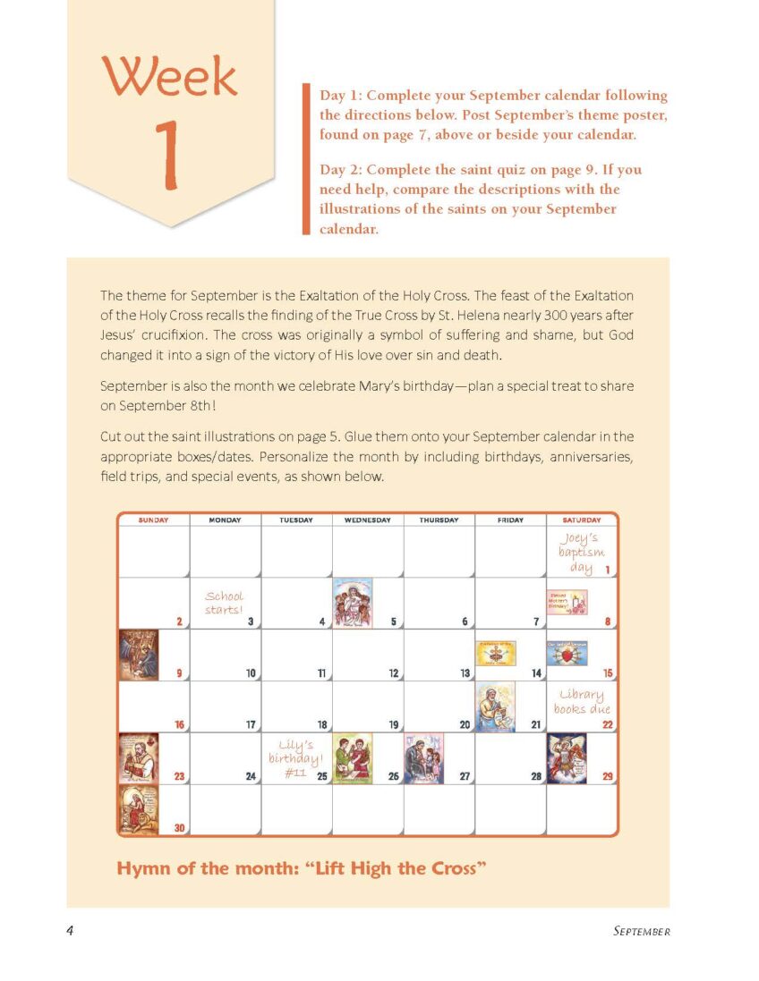 Saints & Seasons of the Liturgical Year: A Hands-On Religion Resource ...