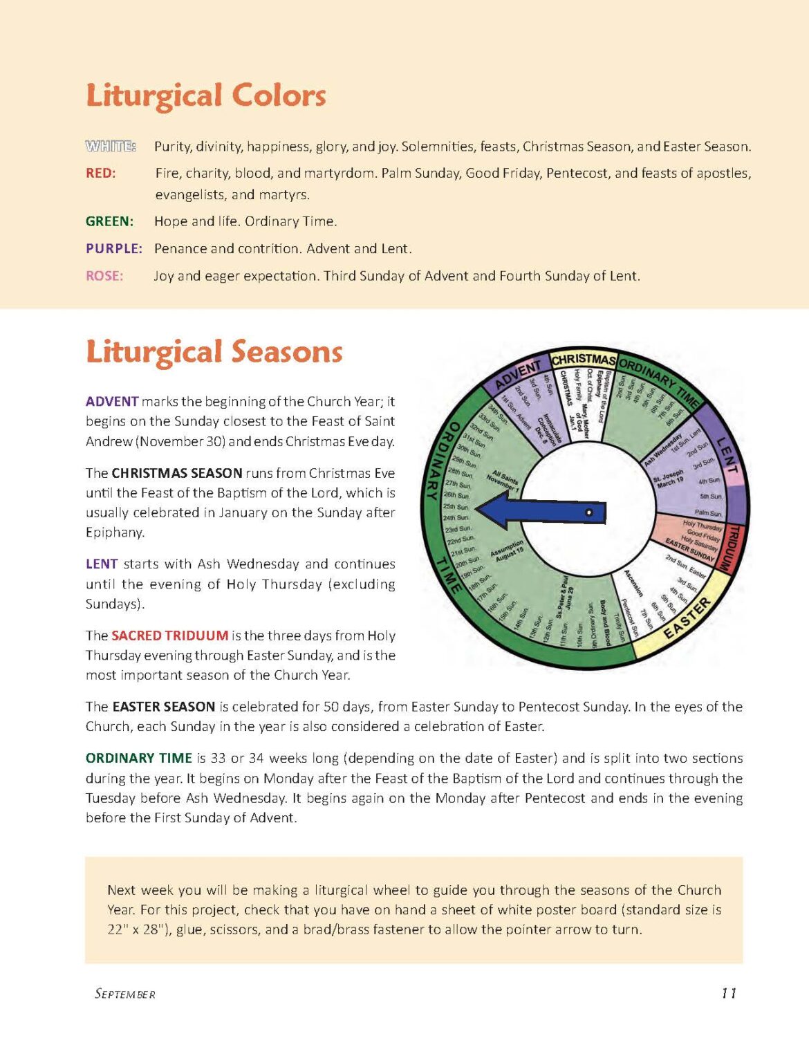 Saints & Seasons of the Liturgical Year: A Hands-On Religion Resource ...
