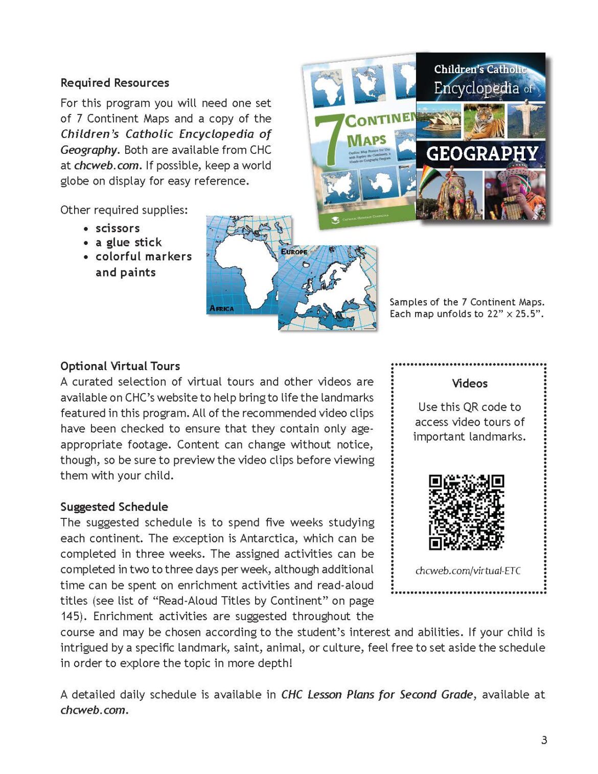 Explore the Continents - Catholic Heritage Curricula