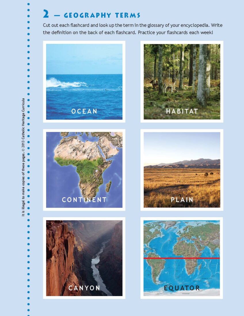 Explore the Continents - Catholic Heritage Curricula