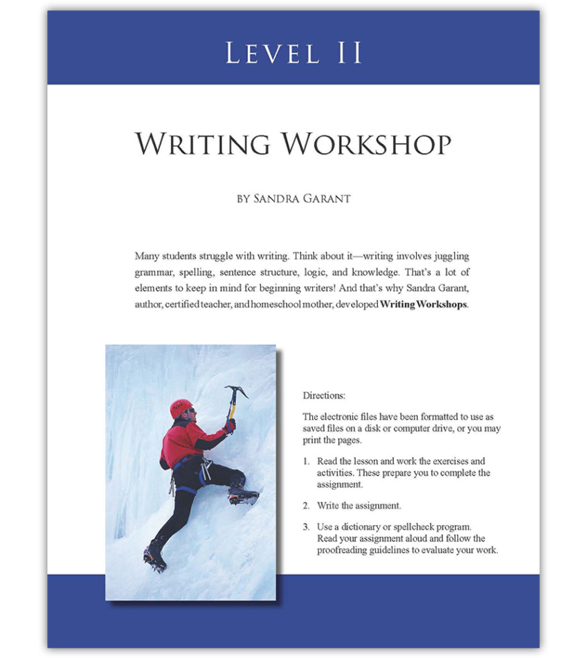 E-BOOK: Writing Workshop II - Catholic Heritage Curricula