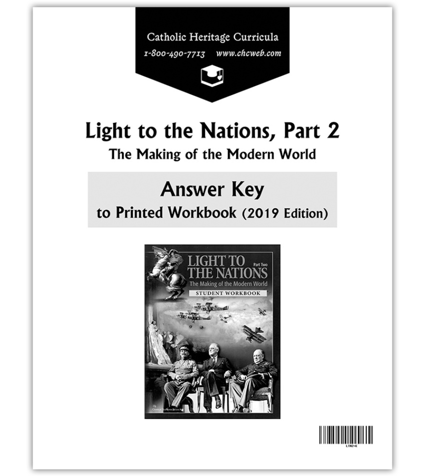 Light to the Nations, Part 2 (Answer Key to Workbook) - Catholic ...